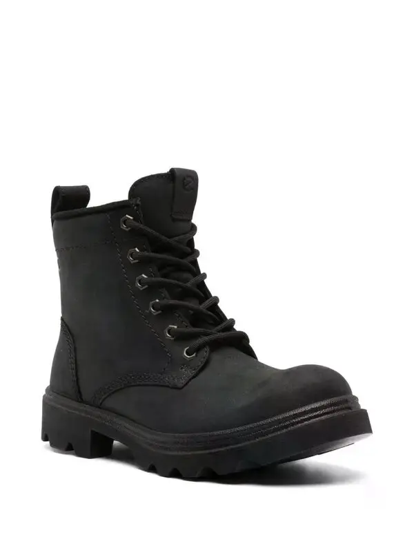 Ecco Grainer Lace-up Suede Boots