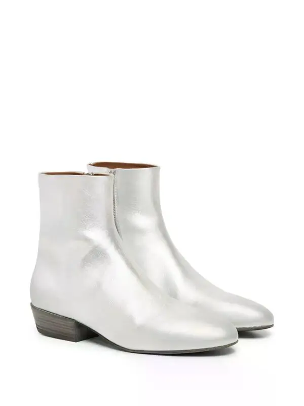 Marsèll Granblocco Metallic-leather Ankle Boots