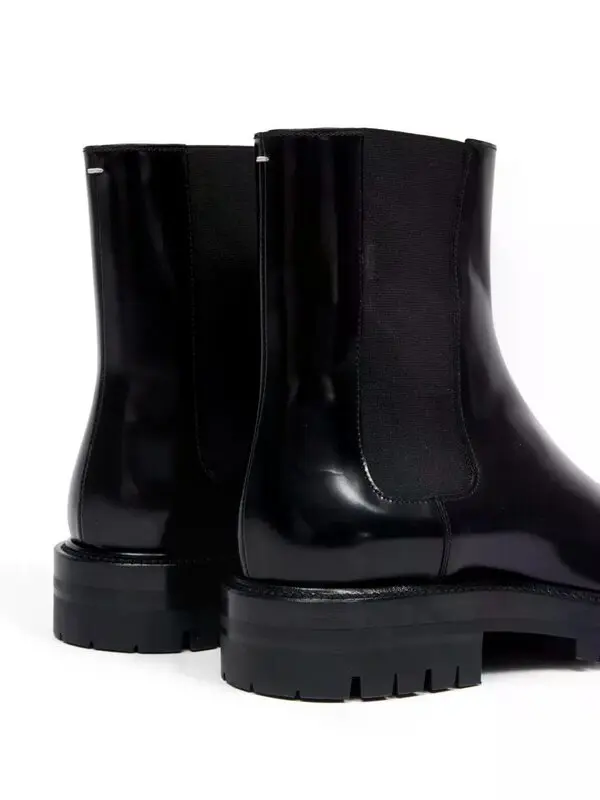 MAISON MARGIELA Tabi Leather Chelsea Boots
