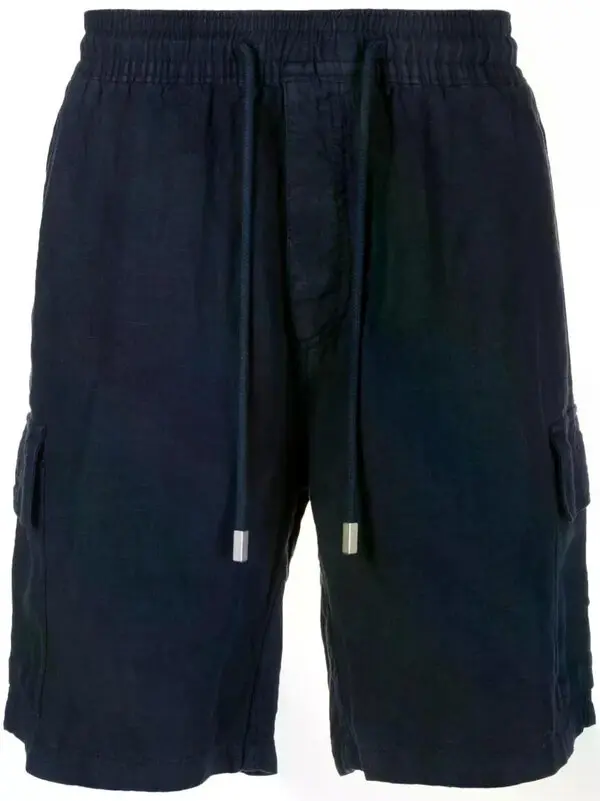 Vilebrequin Linen Bermuda Shorts - Blue