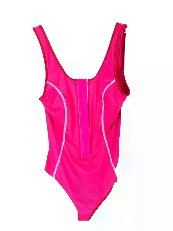 DUSKII Two-tone Swimsuit - Pink