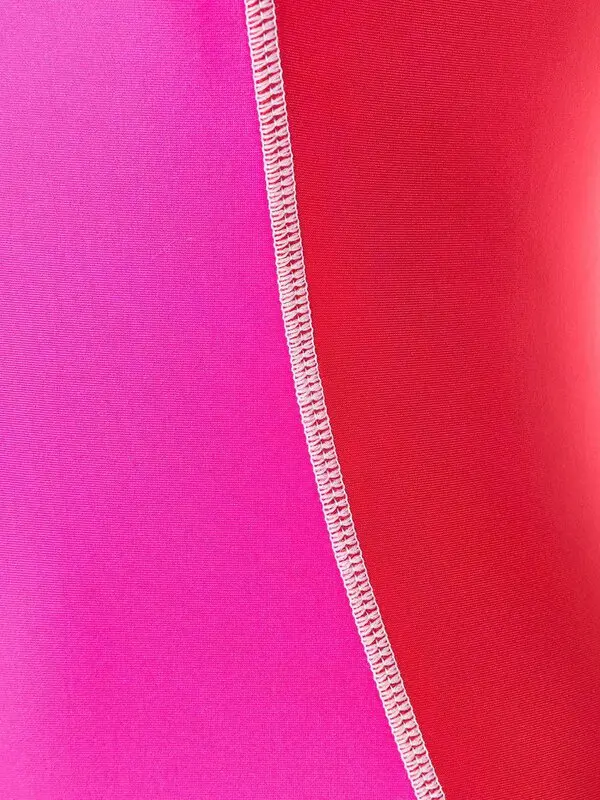 DUSKII Two-tone Swimsuit - Pink