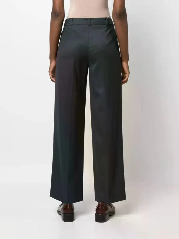 LOW CLASSIC Wool-blend Straight-leg Trousers