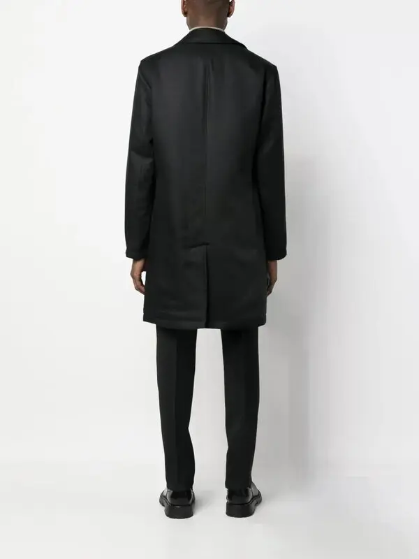 LARDINI Single-breasted Wool And Cashmere Coat