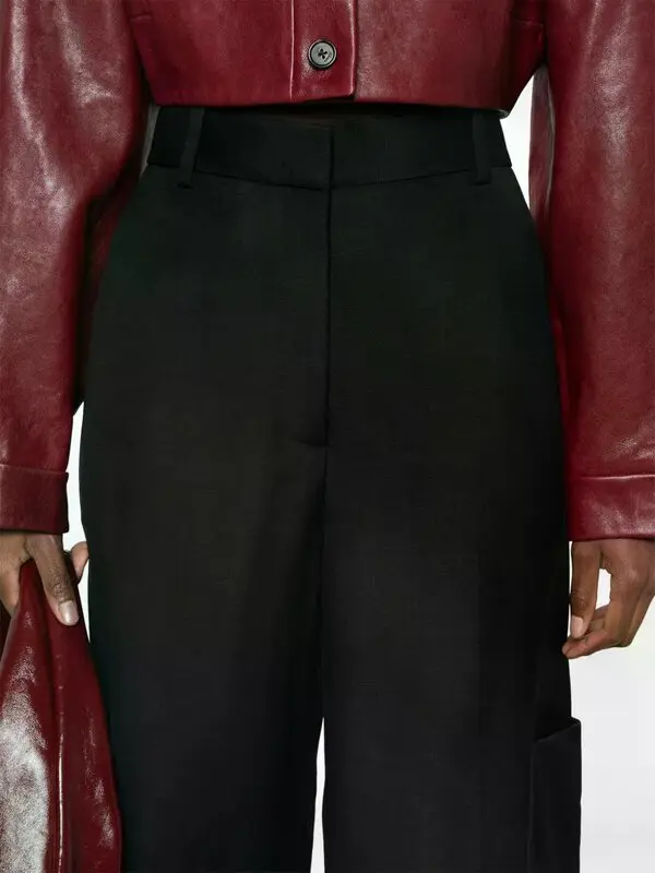 Khaite Caiton Trousers - Black