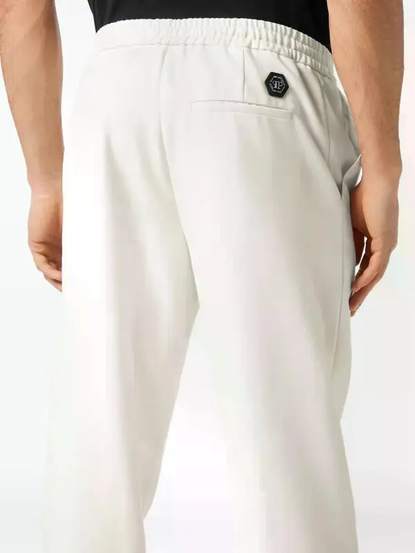 Philipp Plein Logo-patch Track Pants - White
