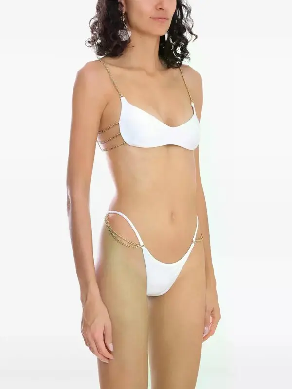 AMIR SLAMA Chain-link Bikini Set