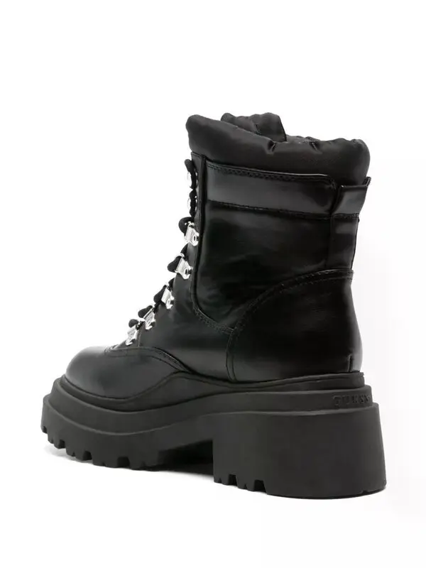 Guess Vaney Lace-up Combat Boots