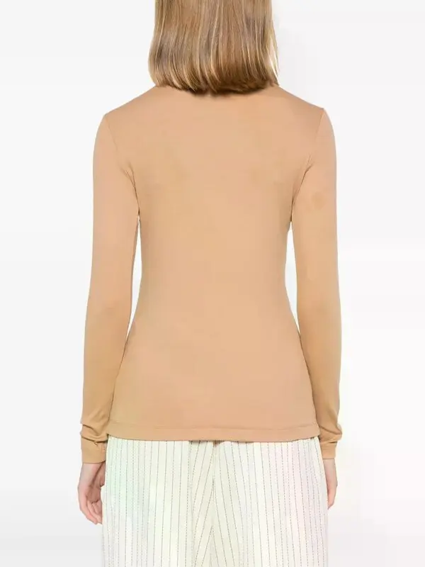 Fabiana Filippi Knit-collar T-shirt