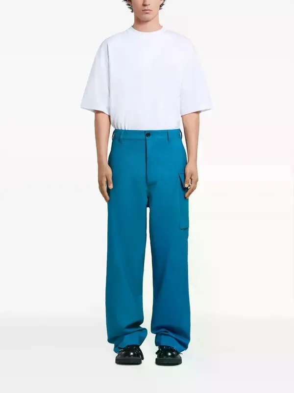Marni Cargo-pocket Straight-leg Trousers