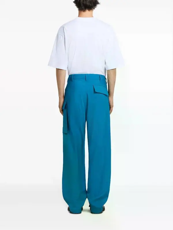 Marni Cargo-pocket Straight-leg Trousers