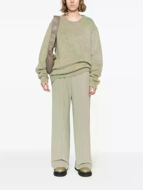 LEMAIRE Crew-neck Brushed-effect Jumper