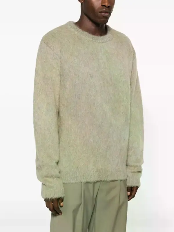 LEMAIRE Crew-neck Brushed-effect Jumper