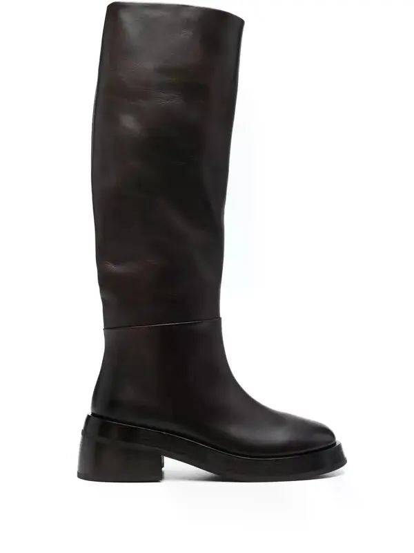 Marsèll 60mm Fondello Leather Knee-high Boots