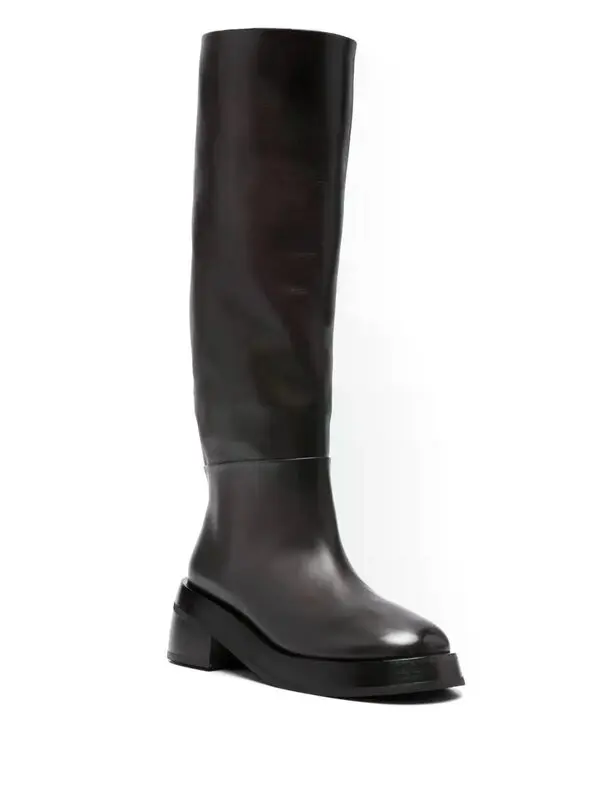Marsèll 60mm Fondello Leather Knee-high Boots
