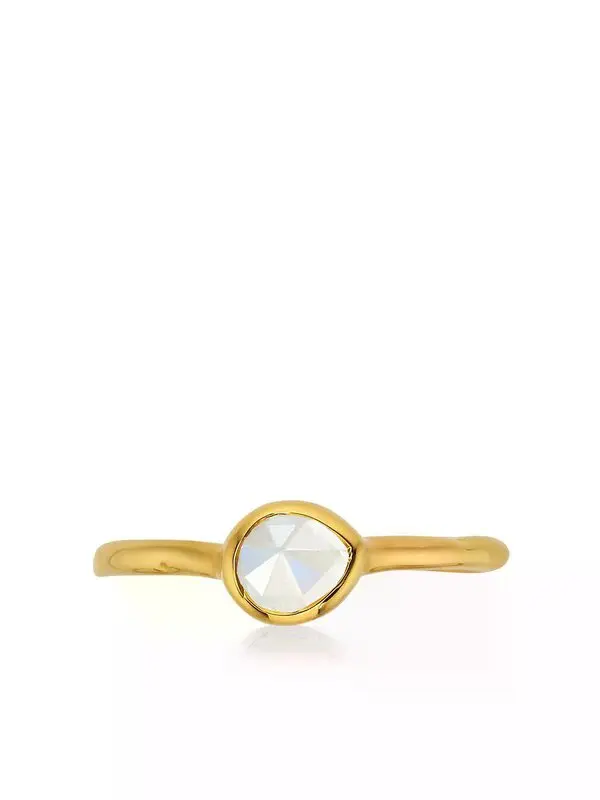 Monica Vinader Siren Small Stacking Ring - Gold