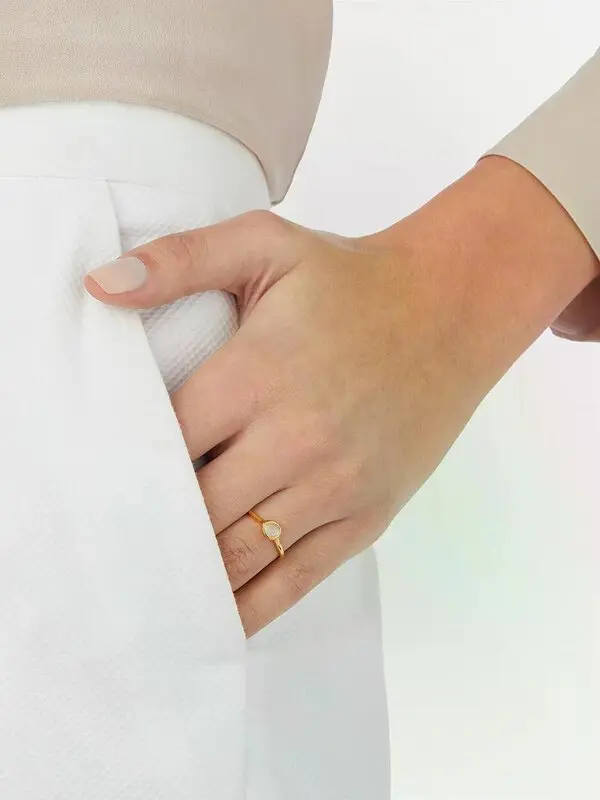Monica Vinader Siren Small Stacking Ring