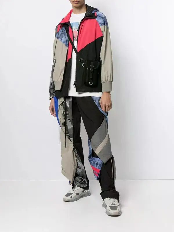 MOSTLY HEARD RARELY SEEN Every Which Way Patchwork Track Jacket