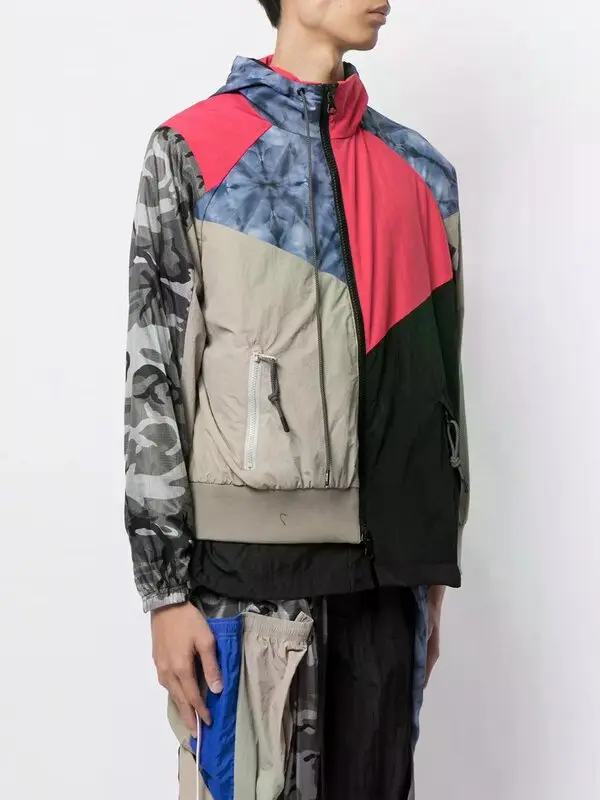 MOSTLY HEARD RARELY SEEN Every Which Way Patchwork Track Jacket