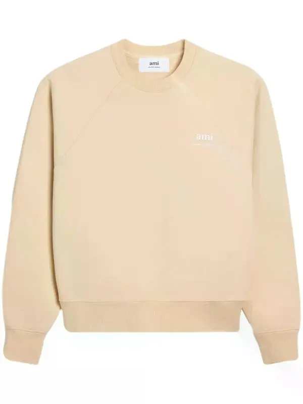 AMI Paris Logo Print Sweatshirt