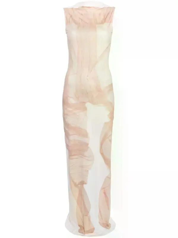Acne Studios Mock-neck Maxi Dress