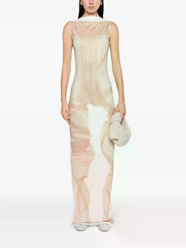 Acne Studios Mock-neck Maxi Dress