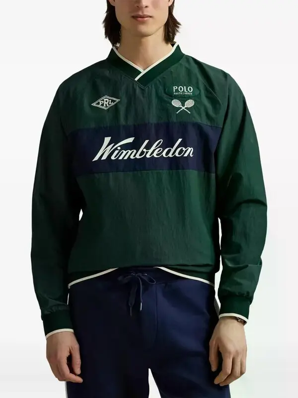 Polo Ralph Lauren Wimbledon Logo-appliqué Sweatshirt