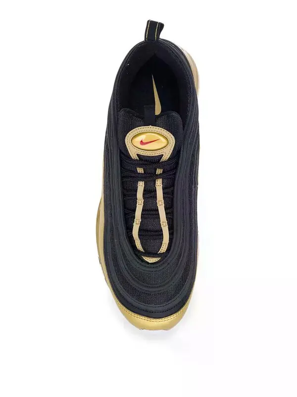 Nike Air Max 97 Metallic Gold Sneakers - Black