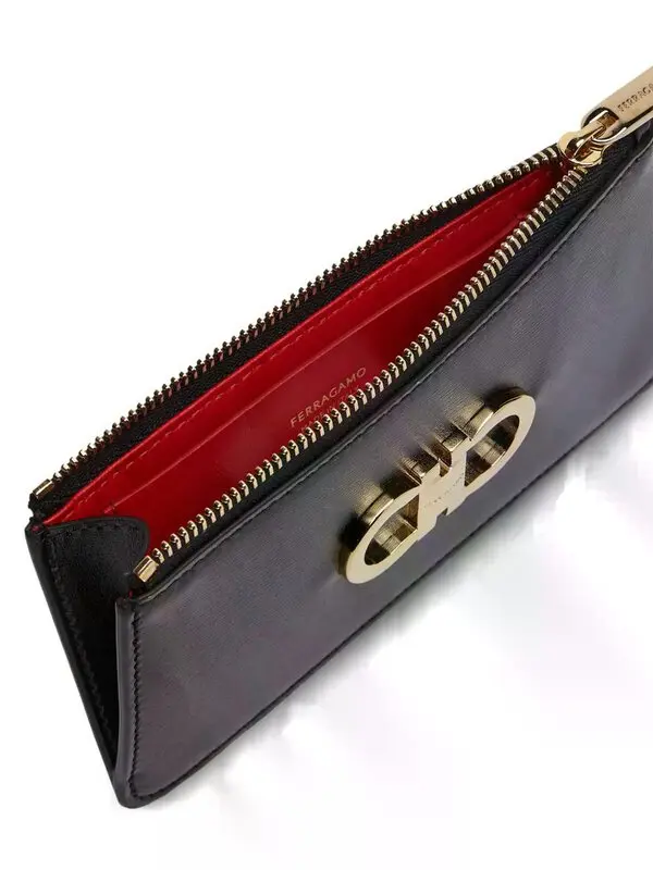 FERRAGAMO Gancini Leather Cardholder