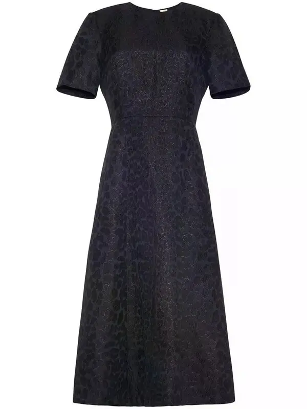 Adam Lippes Evangeline Midi Dress - Blue