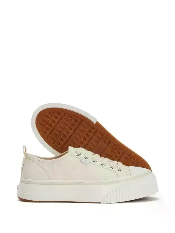 AMI Paris Canvas Low-top Sneakers