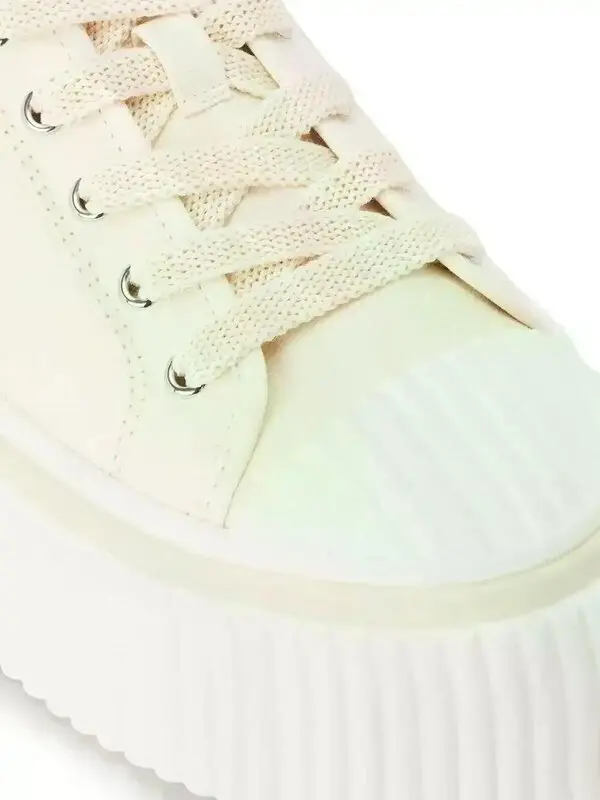 AMI Paris Canvas Low-top Sneakers