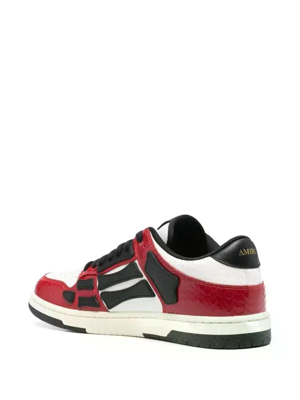 Amiri Snake Skel Sneakers - Red