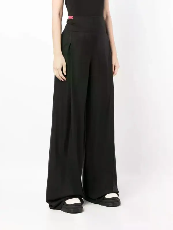 Off-White High Waisted Flared Trousers