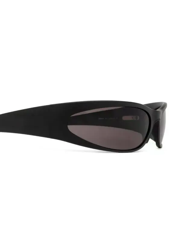 Balenciaga Reverse Xp Wrap Oval-frame Sunglasses