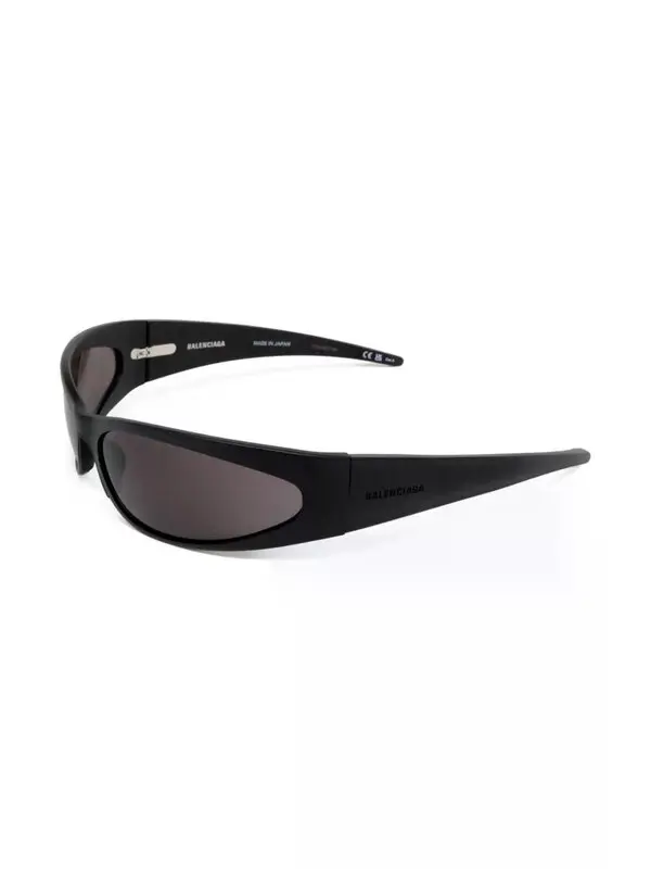 Balenciaga Reverse Xp Wrap Oval-frame Sunglasses