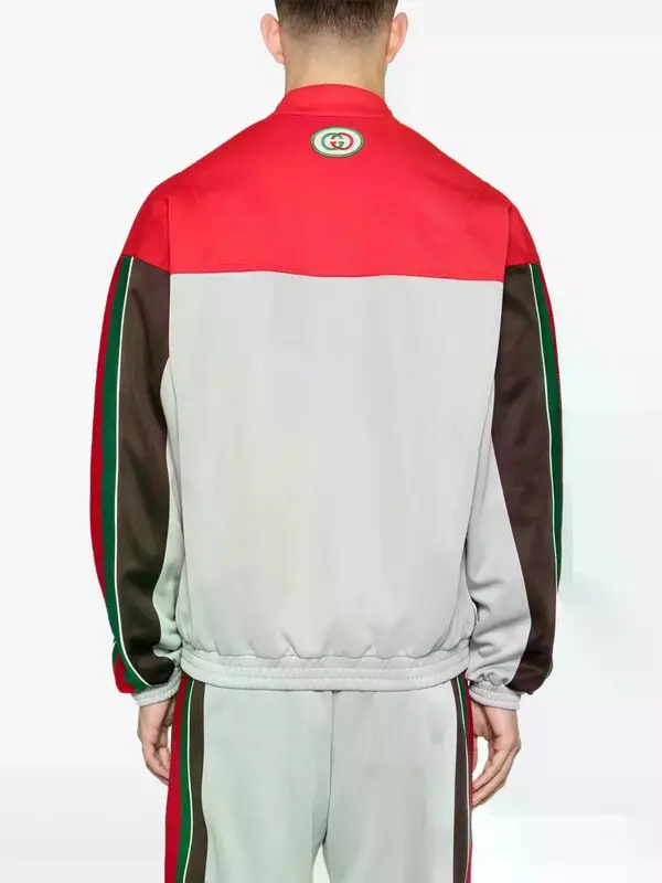 Gucci Panelled High-neck Jacket