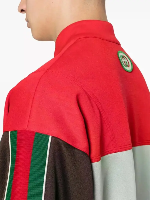 Gucci Panelled High-neck Jacket