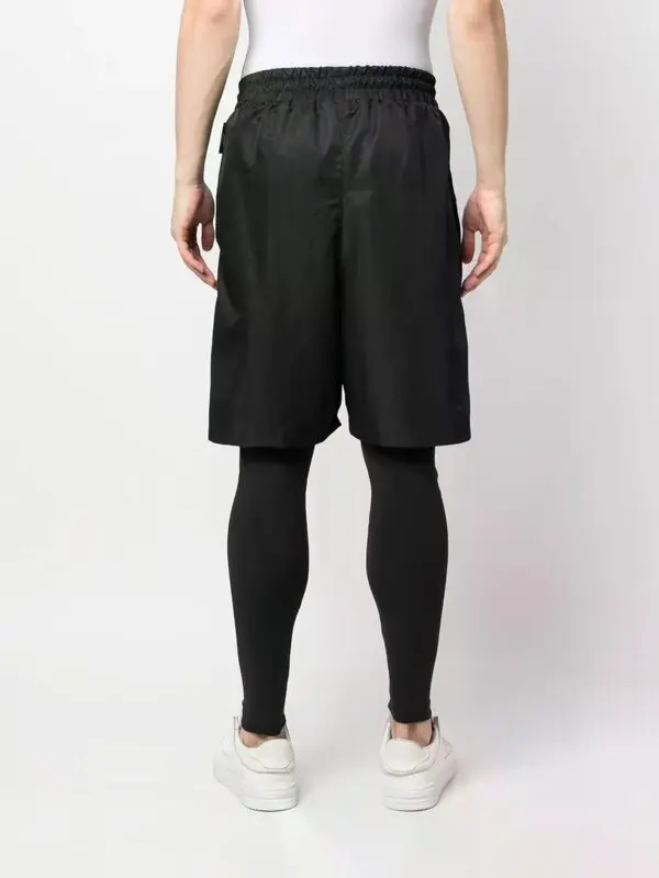 PLEIN SPORT Tiger-print Running Short-pants
