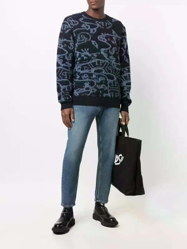 Philipp Plein Carrot-cut Iconic Plein Jeans