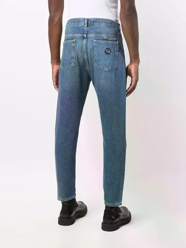 Philipp Plein Carrot-cut Iconic Plein Jeans