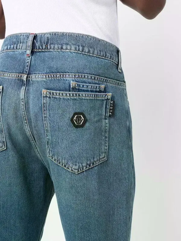 Philipp Plein Carrot-cut Iconic Plein Jeans