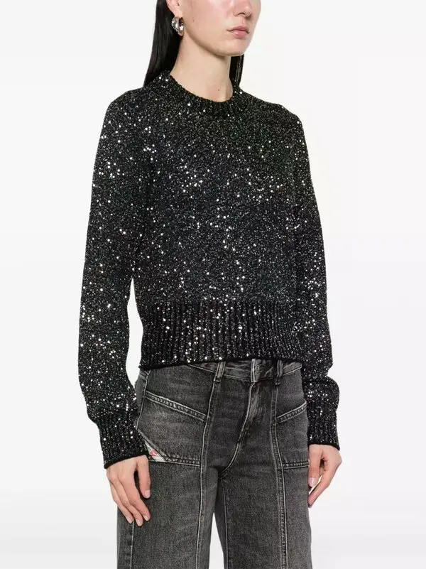 GOLDEN GOOSE Sequinned Sweater