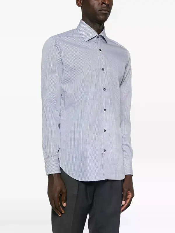 BARBA NAPOLI Checked Shirt