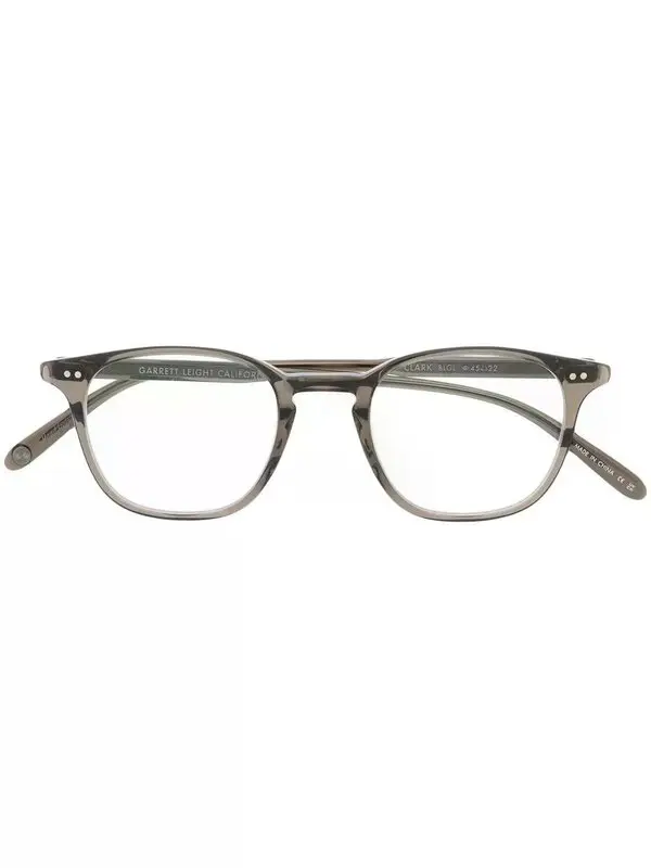Garrett Leight Round-frame Design Glasses - Grey