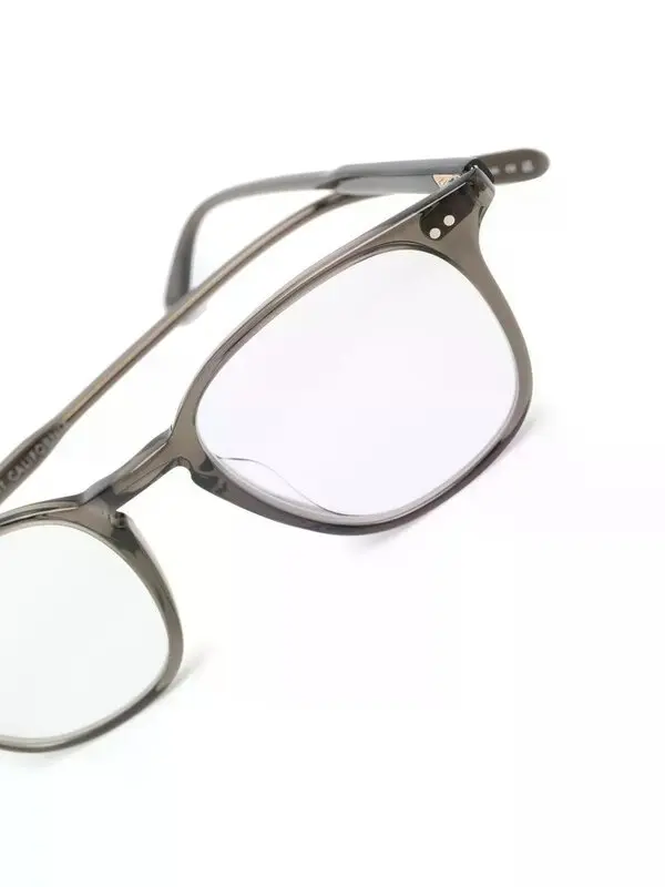 Garrett Leight Round-frame Design Glasses - Grey