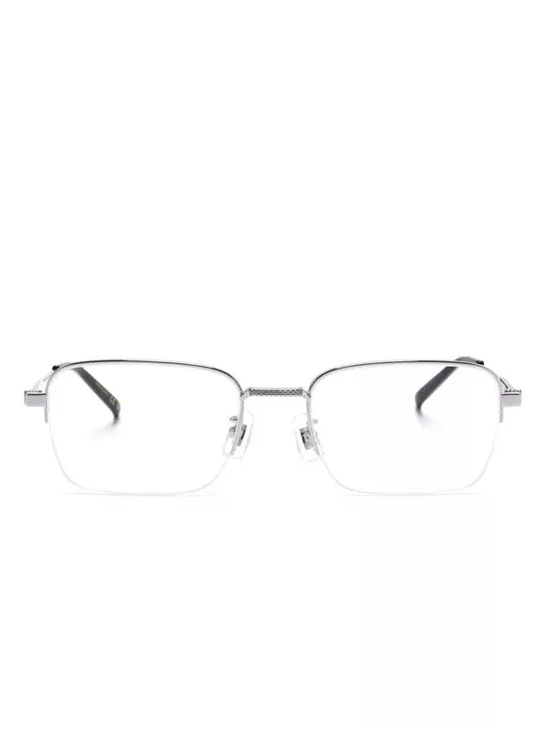 Dunhill Half-rimless Glasses - Silver