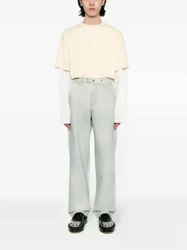 OBJECTS IV LIFE High-waist Wide-leg Jeans