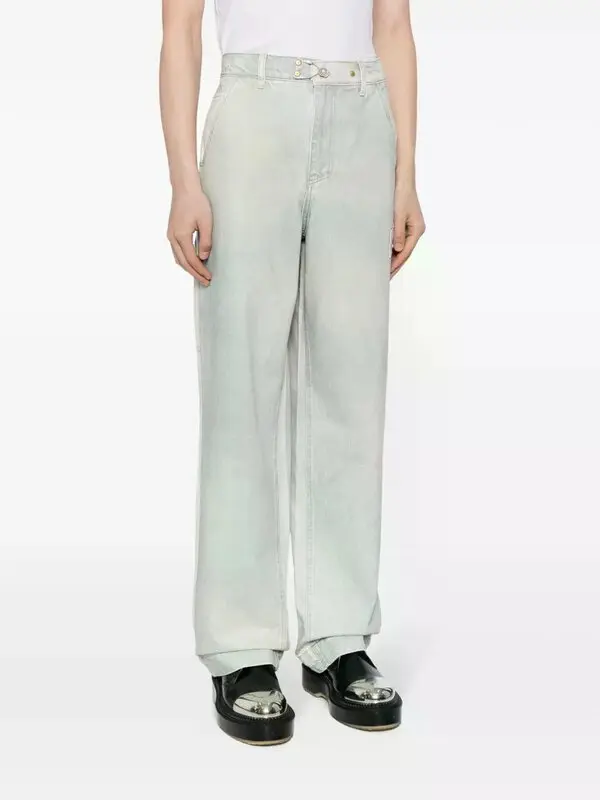 OBJECTS IV LIFE High-waist Wide-leg Jeans