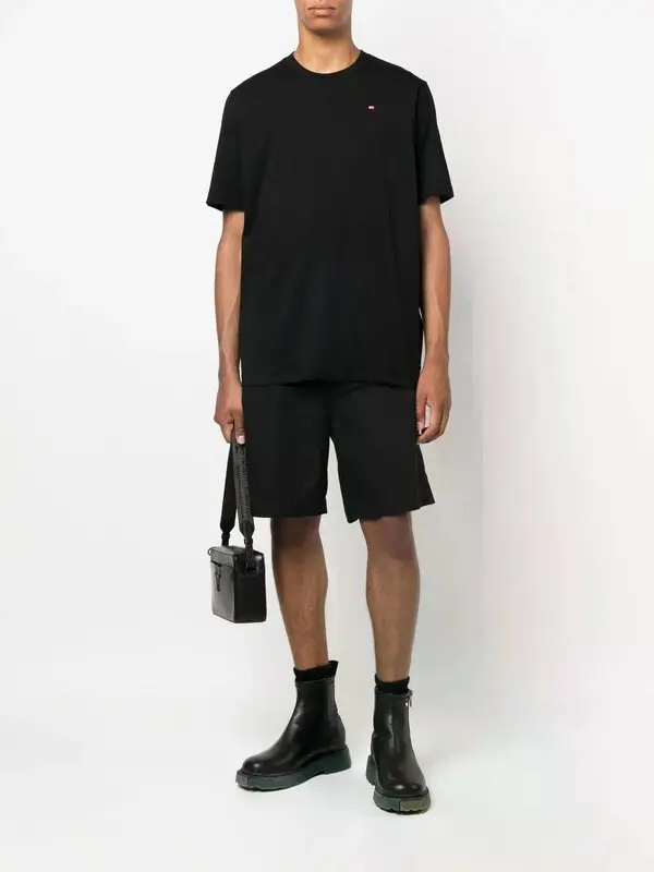 DIESEL® T-just-microdiv Logo-embroidered T-shirt